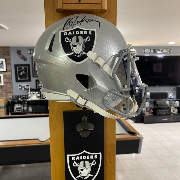 Full Size Helmet Holder, NFL, Mount, Hanger, Screw Mount, Football ...