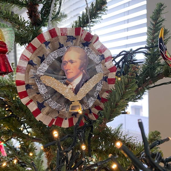 George Washington Christmas Ornament Musical Broadway American History ...