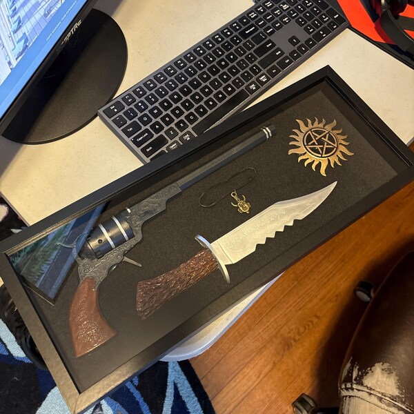 Supernatural Prop Shadow Box - Etsy