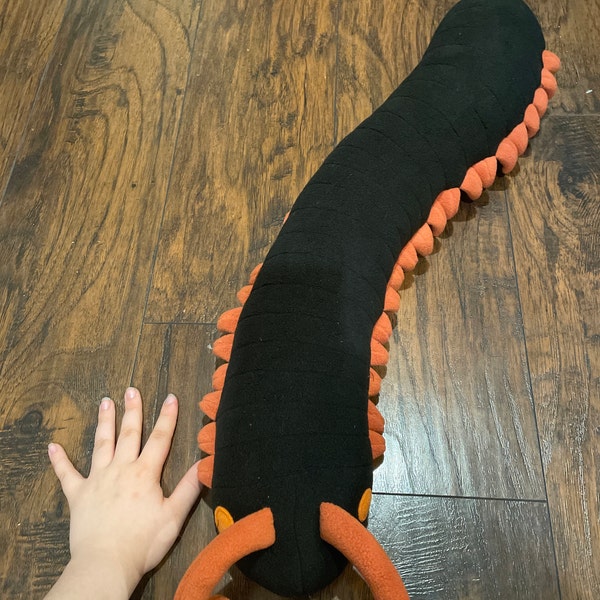 Giant African Millipede Plush, Millipede Toy, Plush Bug, Plush Insect ...