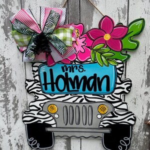 Teacher Door Signboho Teacher Door Hanger, Teacher Wreath, Boho ...