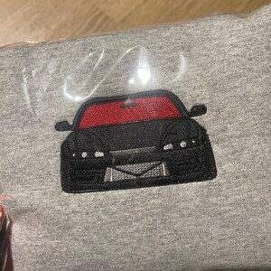 Integra pick Your Color Carembroidered Hoodie or Crewneck - Etsy