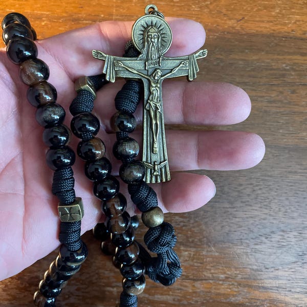 Rugged Rosaries® Knights of Columbus Heavy Duty Paracord Rosary ...