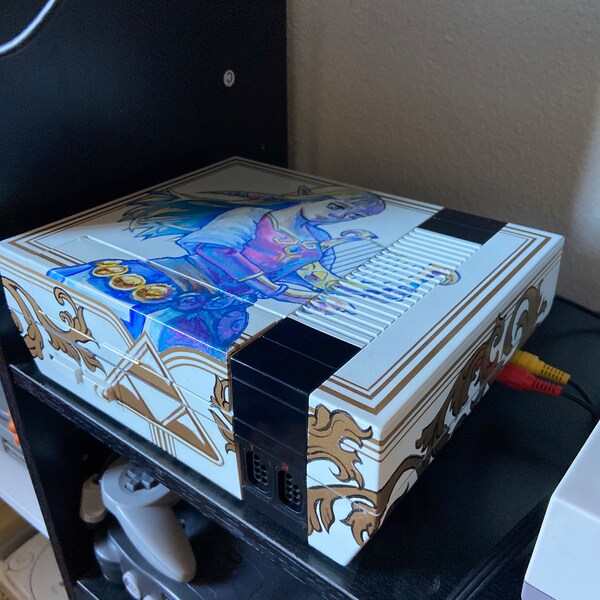 Custom Painted Video Game Consoles Made to Order - Etsy