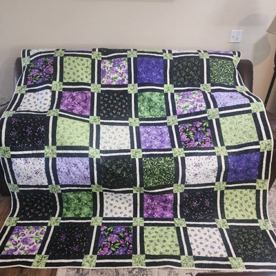 Punch Bowl Botanical Plum Quilt Kit by Christine Stainbrook Plum 94x94 ...