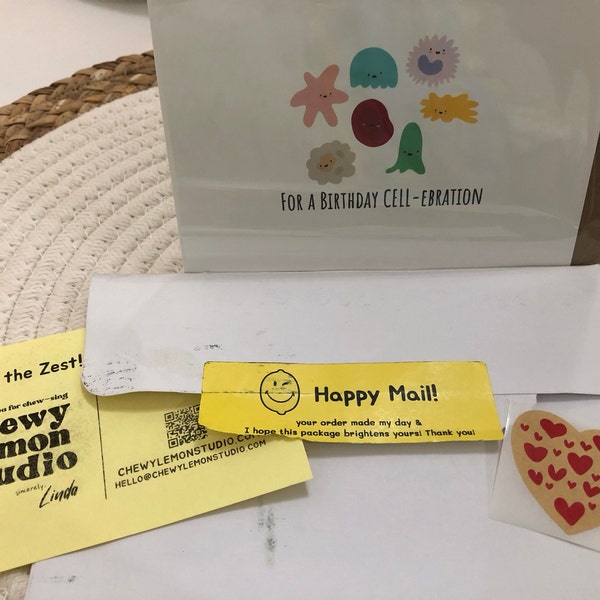 For a Birthday Cell-ebration - Biology Greeting Card, Funny Birthday ...