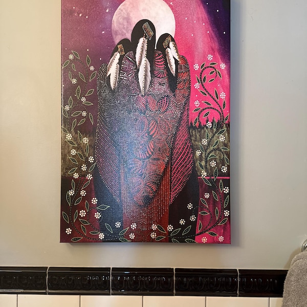 William Beard 'dancing Bears' Bronze-framed Canvas Wall Art (16 in X 20 ...