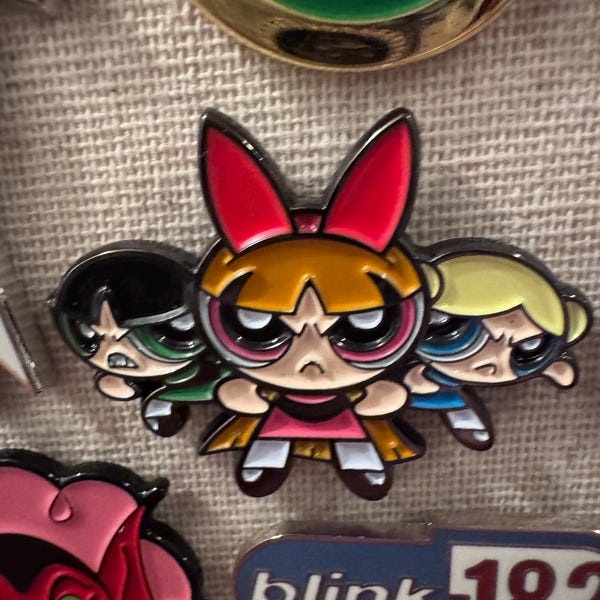 Powerpuff Girls Enamel Pin - Etsy