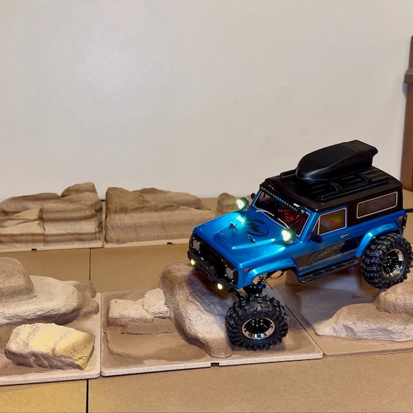 Full Set 3D Printed RC Crawler Course for 1\18th or 1\24 Scale - Etsy