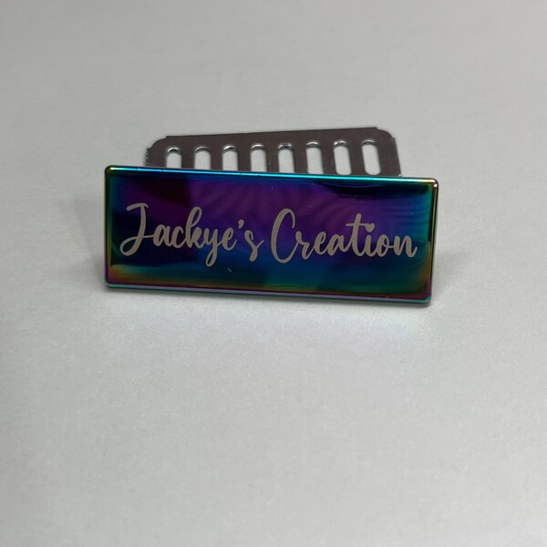 Metal Purse Bag Labels,4828mm Personalized Laser Custom Logo/name Purse ...