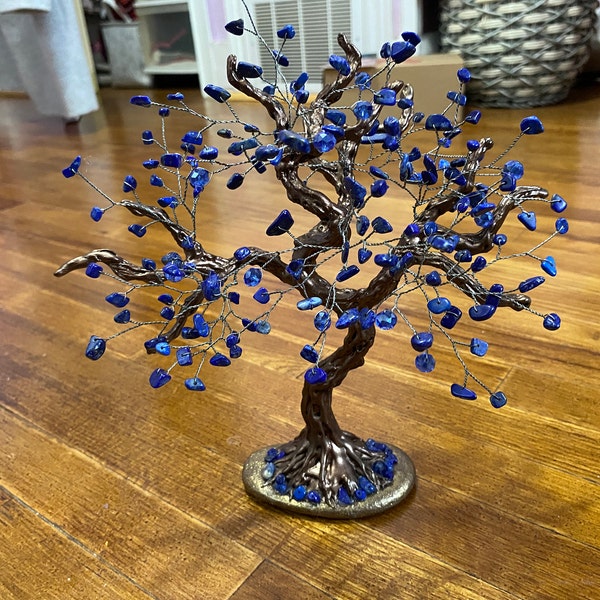 Coral Tree,beaded Tree,red Crystal Tree of Life,lucky Charm Tree of ...