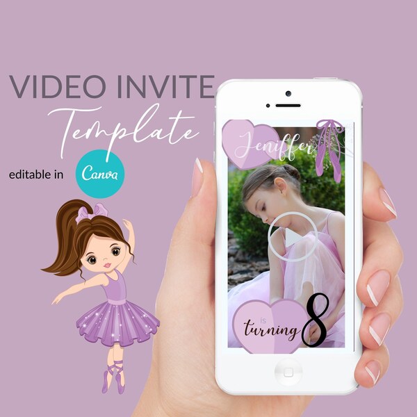 Ballerina Clipart - Vector Ballerina Clipart, Ballet Clipart, Purple ...