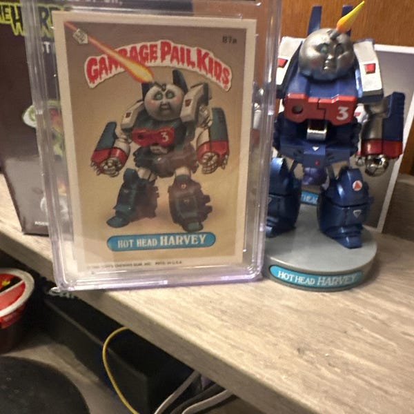 1985 Garbage Pail Kids Series 2 Clogged Duane CGC 9.0 Mint Glossy Live ...