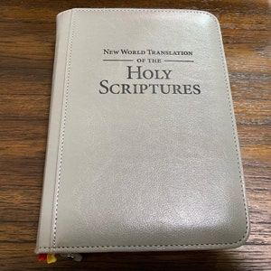 Bible Cover Jw English Bible Cover Jw Gift Elders Gifts Jw - Etsy