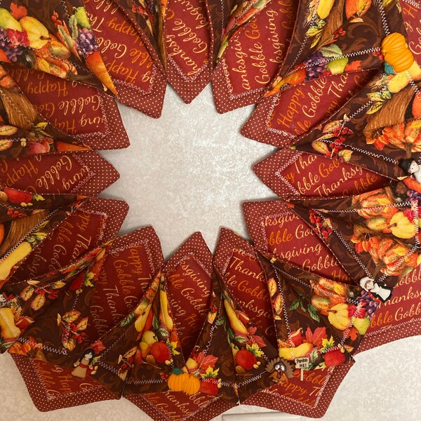 Turkey Buttons Collection Turkey Trot Thanksgiving Signs Set of 5 Shank ...