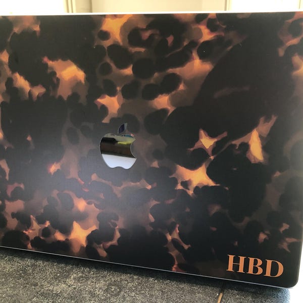 Initials MacBook Case Personalized MacBook Pro 13 Inch Air 13 15 M2 M3 ...
