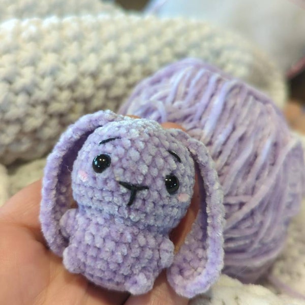 Bunny No Sew Crochet Pattern, No Sew Amigurumi Crochet Patterns ...