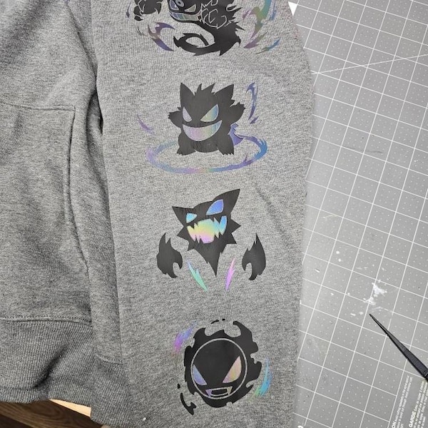 Pokemon Ghost, Gengar, Megagengar Svg, Eps, Pdf, Png, Digital Cut File ...