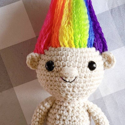 PATTERN BUNDLE Mini and Regular Sized Troll Pattern PDF Pattern Only ...