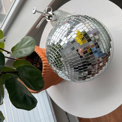 8 Inch Disco Ball Decor Vintage Retro Hippie Funky 70s Mirror Ball ...