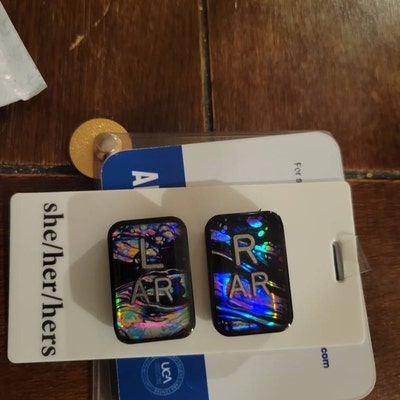 Holographic Oil Spill X-ray Markers Fun Xray Markers With Initials ...