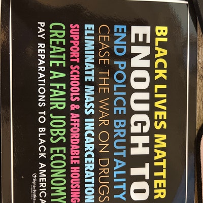 White Supremacy is Terrorism Bumper Sticker // 6x4.5 // - Etsy