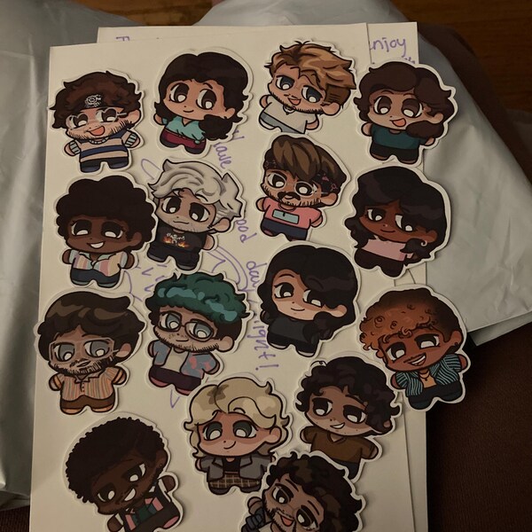 OMORI|| 6 Pack Stickers || the Hooligans Omori Stickers - Etsy