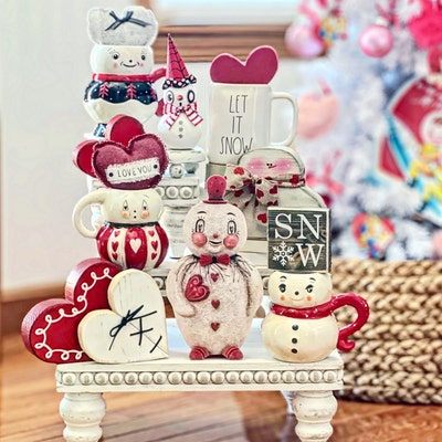 Restocked Painted Bird. Wood Robins. Colorful Wood Bird. Rustic Birds ...