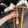 Support Spindle Stand - Supported Spinning - Drop Spindle - Cherry - Etsy