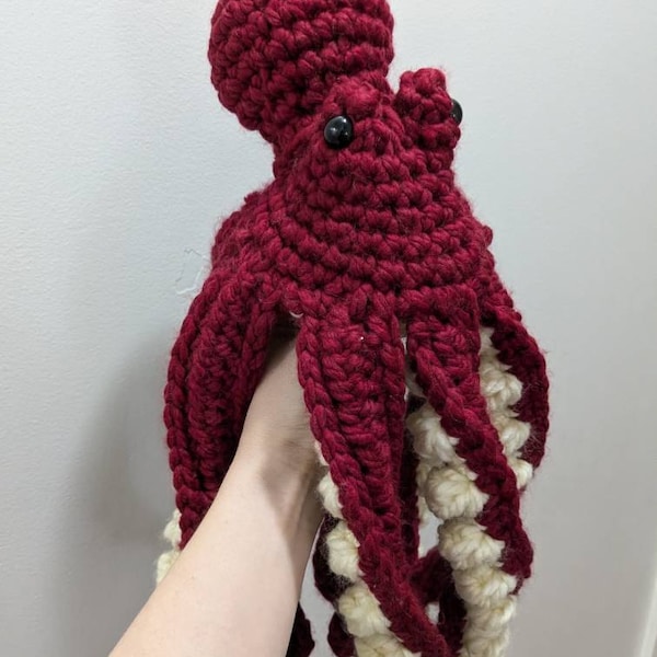 MINI Anchor the Octopus Pattern Crochet Pattern digital Download PDF ...