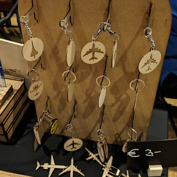 Keychain Display Stand Digital File , Laser Cut Files , Market Stall ...