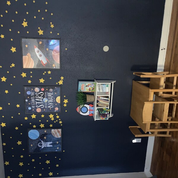 Watercolor Outer Space Printable Wall Art, Digital Download, Outer ...