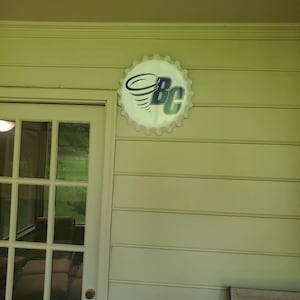 Customizable Bottle Cap Sign - Etsy