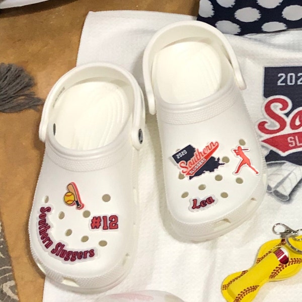 Custom Softball Croc Charms Starting At - Etsy