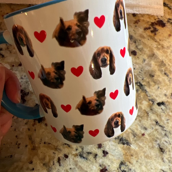 Baby Face Mug, Personalized Face Mug, Custom Photo Mug, Your Baby Face ...