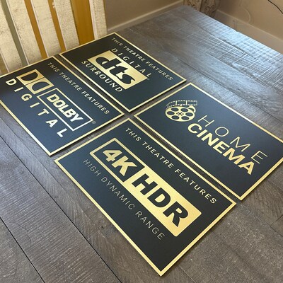 Dolby Digital New Home Theater Sign - Etsy