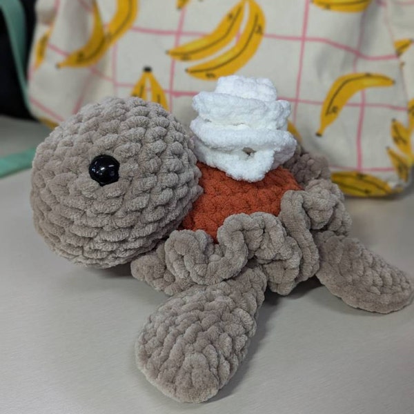 Pineapple Turtle Pattern Crochet PDF Download Beginner Friendly ...