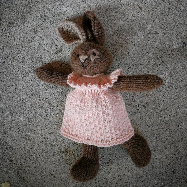 Pdf Knitting Pattern : Rabi Dress, Doll Dress, Instant Download. - Etsy