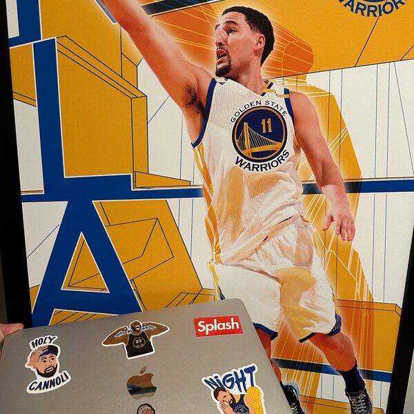 Steph Curry Night Night Golden State Warriors Sticker - Etsy