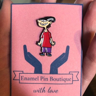 Dexter's Laboratory Cartoon Enamel Pin , Dee Dee Character Pin , Enamel ...