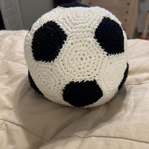 CROCHET PATTERN, Crochet Soccer Ball, Soccer Ball With Instructions and ...