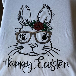 Happy Easter, Easter Bunny With Glasses, Bunny With Glasses, Bunny With ...