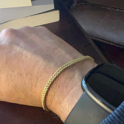 Genuine 14K Gold Rope Chain, 14K Real Gold Rope Chain, Ladies Gold ...