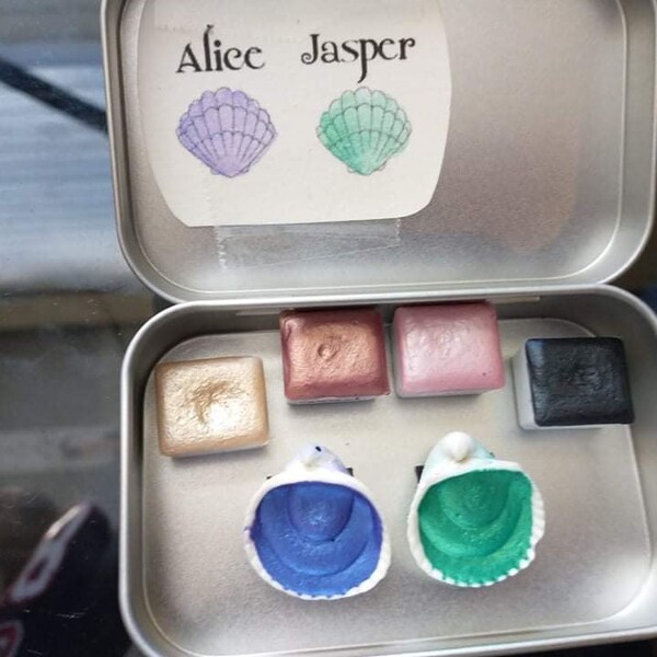 Hosta - Supershift Colorshift Handmade Watercolor Paint - Multichrome ...