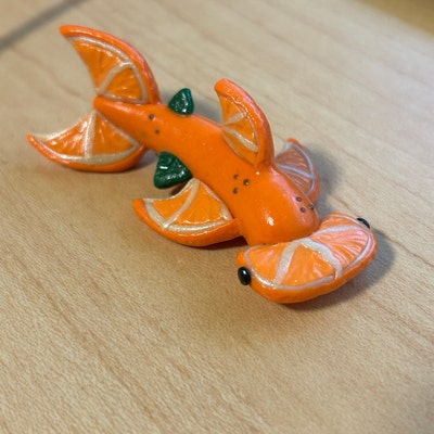 Apple Shark Handmade Figurine - Etsy