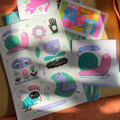 One Monday Comic Zine Diary Comic Perzine Hourly Comic - Etsy