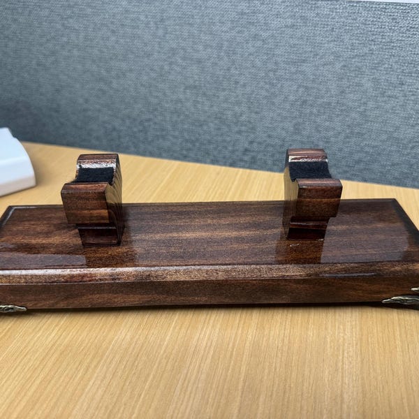 Bowie Knife Stand Cradle Holder Display Wooden 606 - Etsy