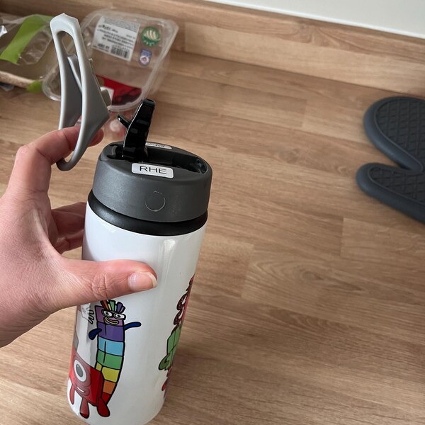 Personalized Numberblocks Water Bottle - Children's Sports Drink Bottle ...
