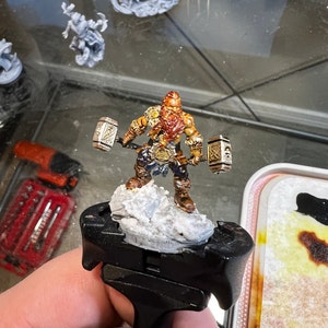 Ogre Cauldron Terrain Prop Set Miniature Bone and Flesh | Etsy