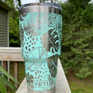 30 Oz Yeti Rambler With 360 Seamless Engrave - Etsy